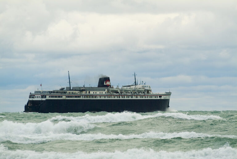 Arriving in Ludington on the Lake Michigan Carferry - Visit Ludington