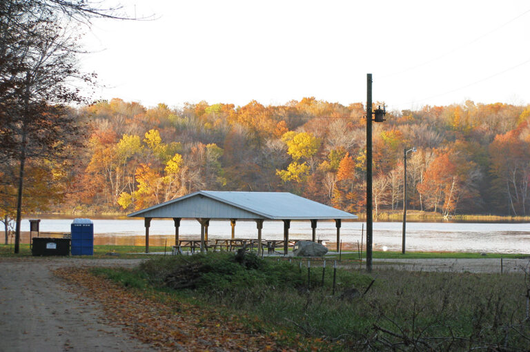 Hamlin Lake Fishing Map - Visit Ludington